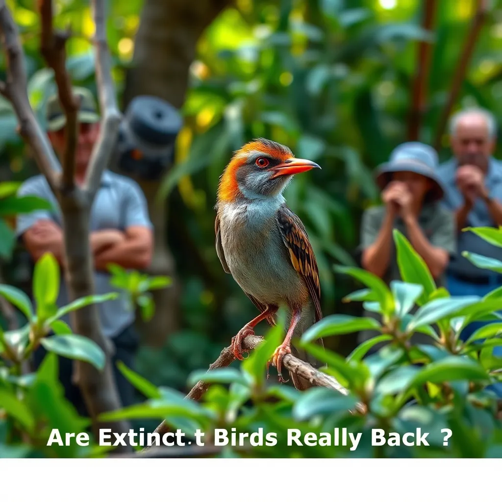 Surprising Discovery: Are Extinct Birds Really Back? : LevelUpTalk