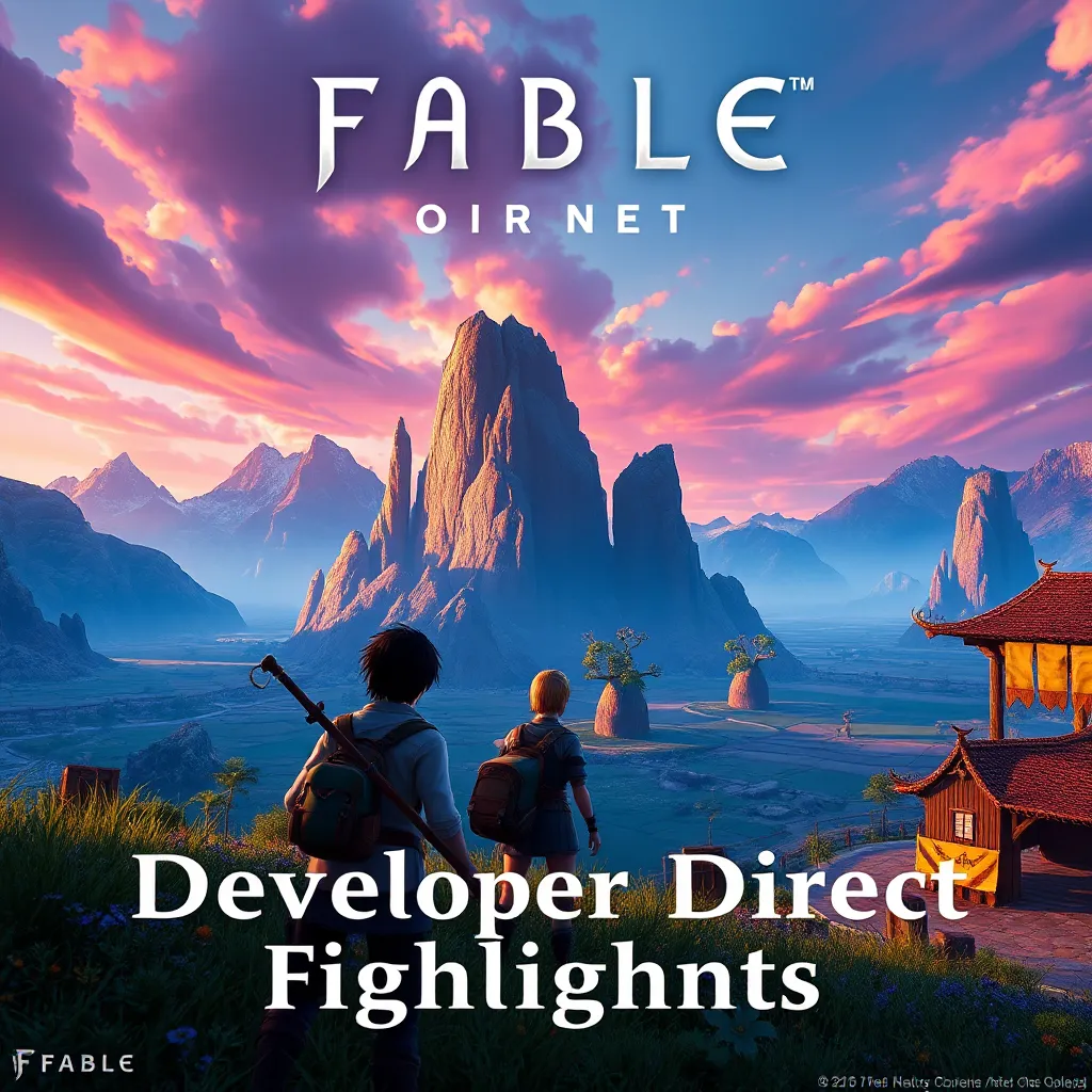 Fable Explores Key Developments After Developer Direct : LevelUpTalk