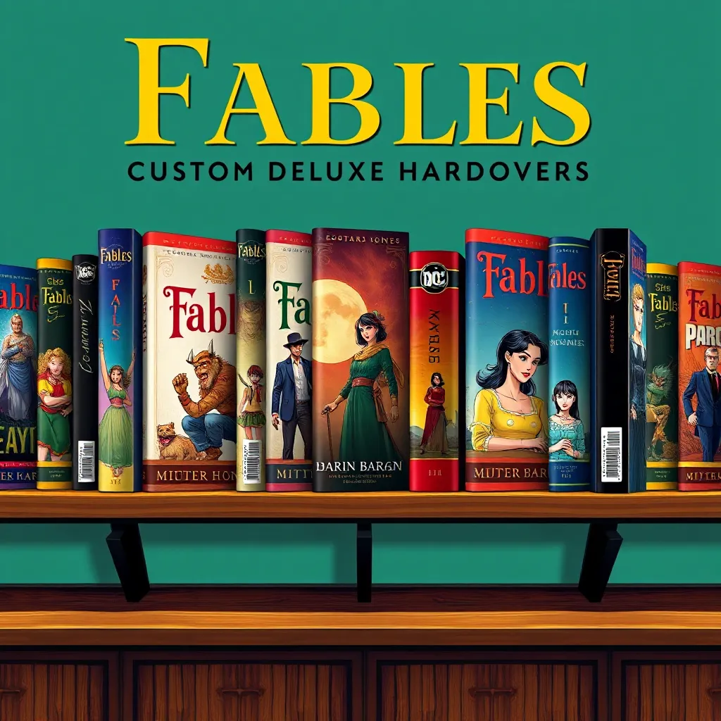 Discover the New Fables Custom Deluxe Hardcovers Today! : LevelUpTalk