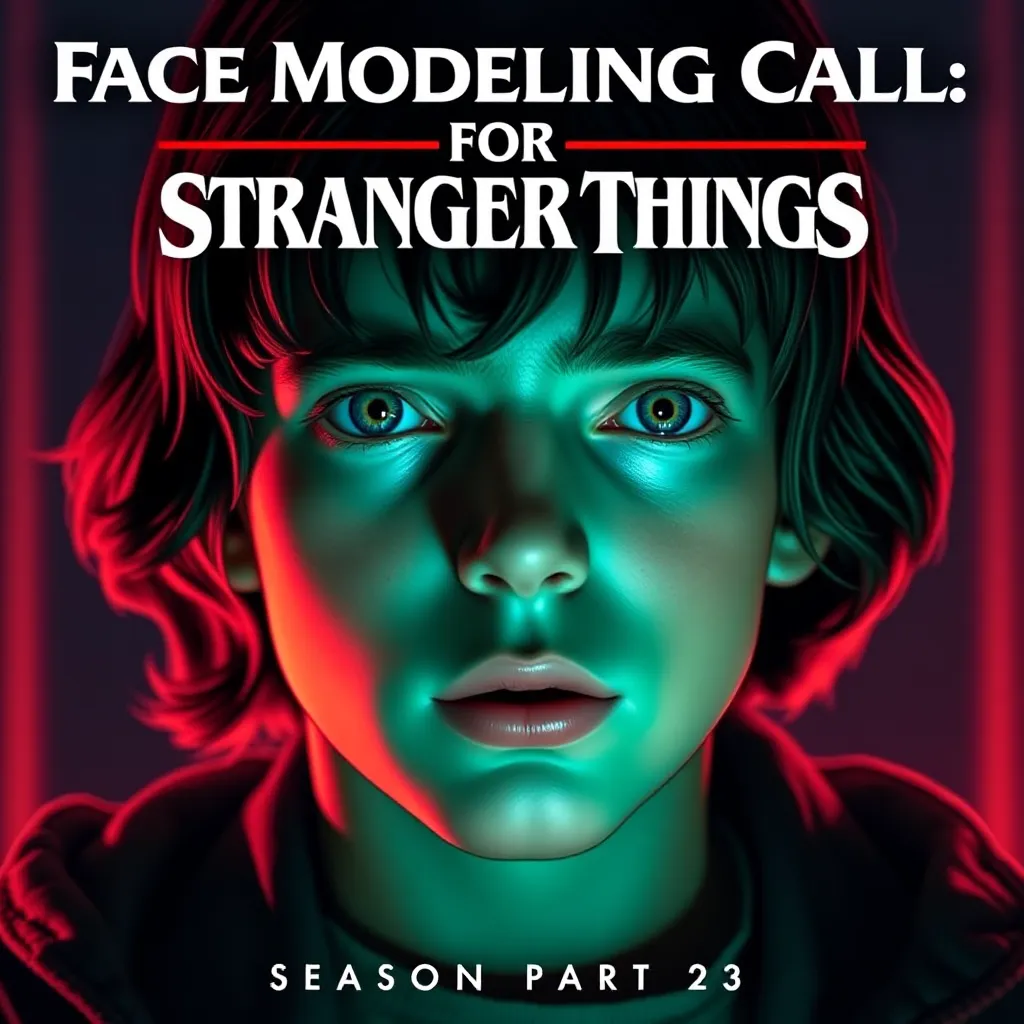 Help Wanted for Face Modeling in Stranger Things Season 2 : LevelUpTalk