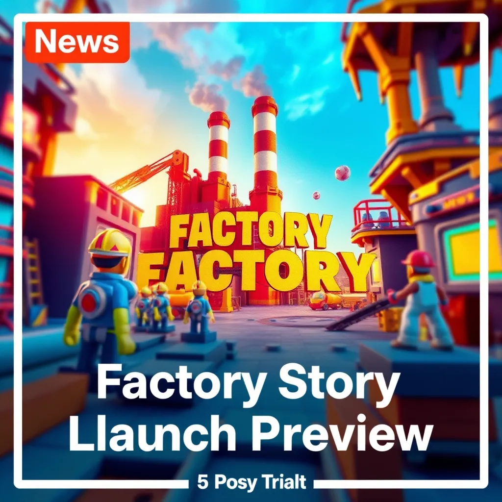 Factory Story Launch Trailer Reveals New Game Features : LevelUpTalk