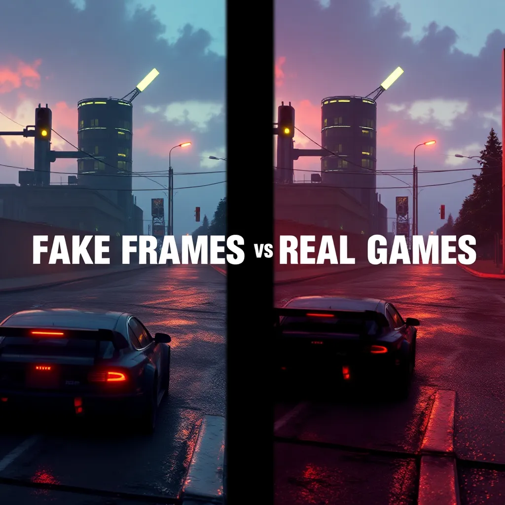 Fake Frames vs. Real Frames in Gaming: The Real Debate : LevelUpTalk