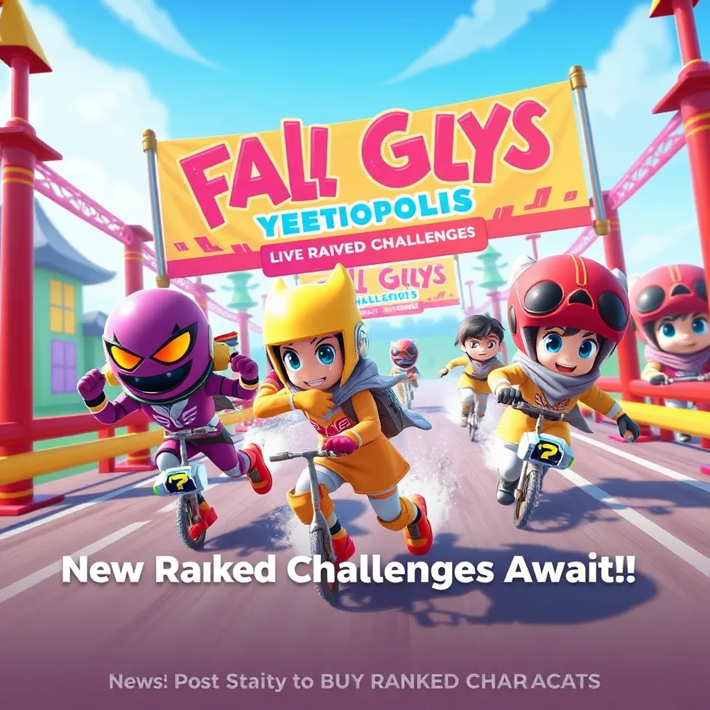 Fall Guys Yeetropolis Update: New Ranked Challenges Await! : LevelUpTalk