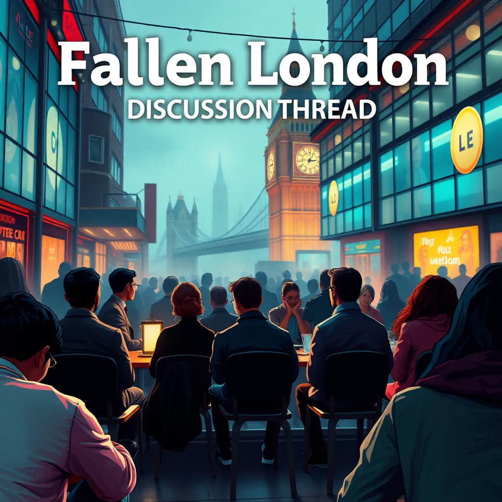 Weekly Questions Thread for Fallen London: April 2025 : LevelUpTalk