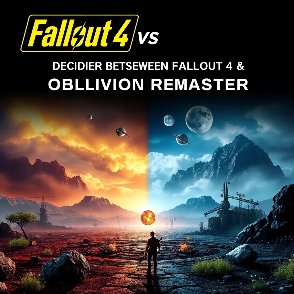 Deciding Between Fallout 4 and Oblivion Remaster: A Guide : LevelUpTalk
