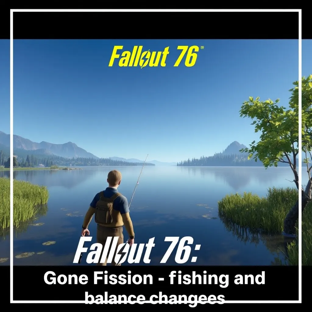 Fallout 76: Gone Fission Update - Fishing and Balance Changes : LevelUpTalk
