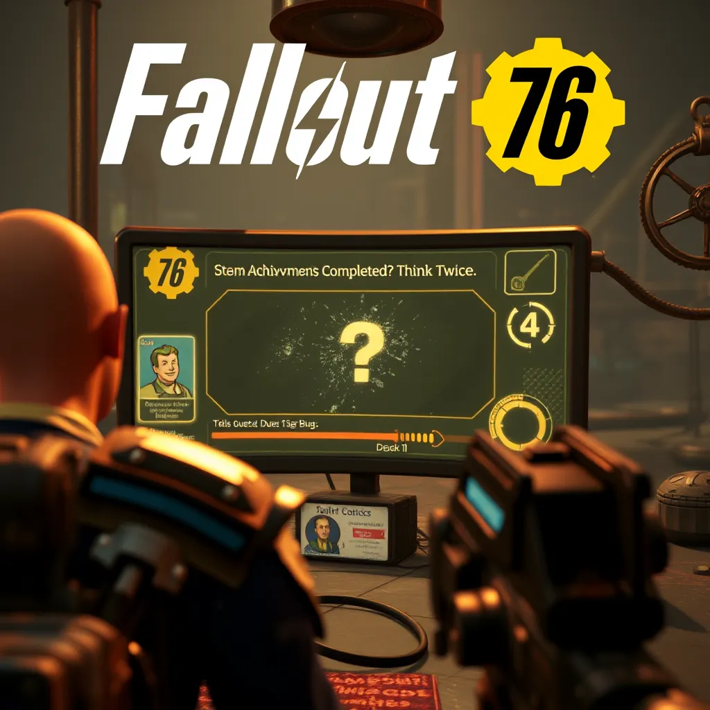 Fallout 76: Steam Achievements Completed? Think Twice : LevelUpTalk