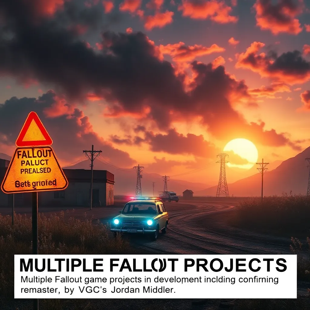Multiple Fallout Projects Confirmed by VGC's Jordan Middler : LevelUpTalk