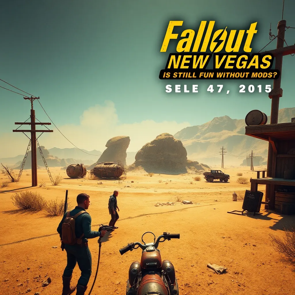 Exploring Fallout New Vegas: Is It Still Fun Without Mods? : LevelUpTalk