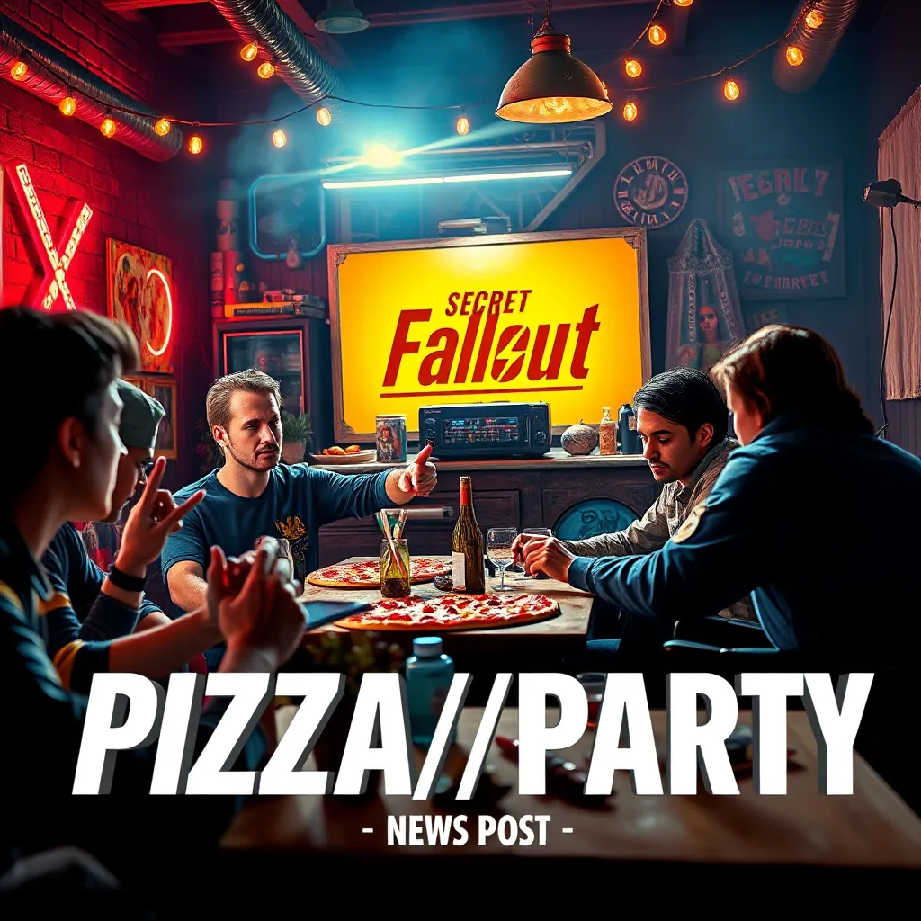 Fallout Co-Creator Reveals Secret Pizza Party Showcase : LevelUpTalk