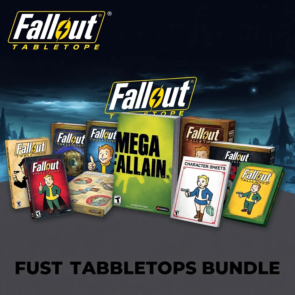 Explore the Fallout Tabletop Mega Bundle by Modiphius : LevelUpTalk