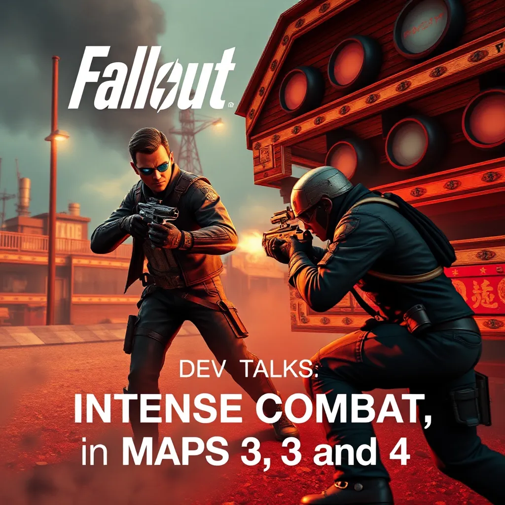 FalloutPlays Dev Talks Intense Combat in Maps 3 and 4 : LevelUpTalk