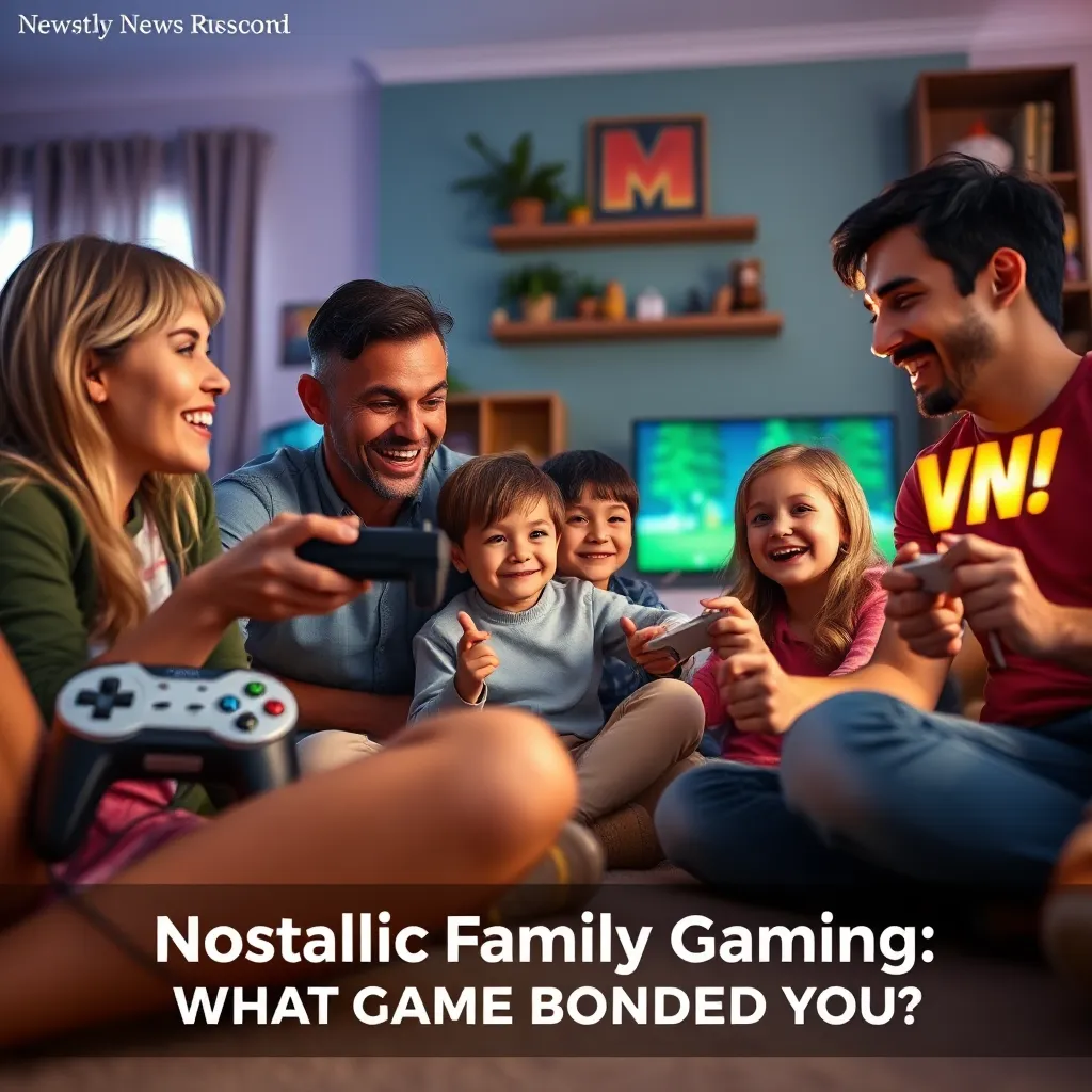 Nostalgic Family Gaming: What Game Bonded You? : LevelUpTalk