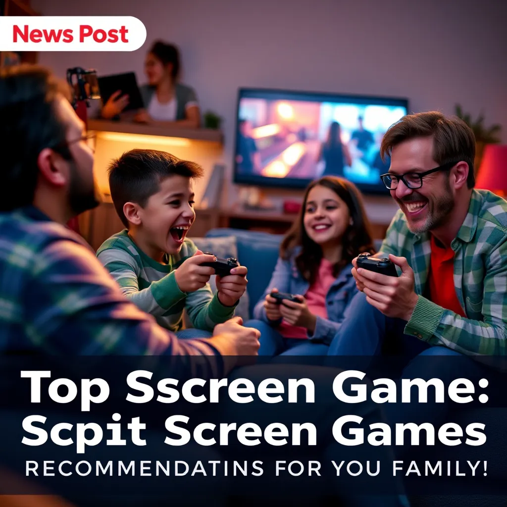 Top Split Screen Game Recommendations for Your Family : LevelUpTalk