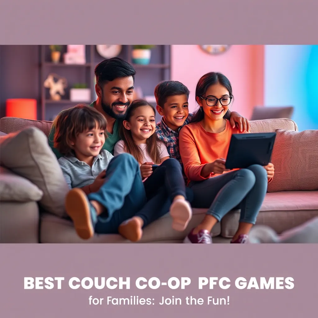 Best Couch Co-Op PC Games for Families: Join the Fun! : LevelUpTalk