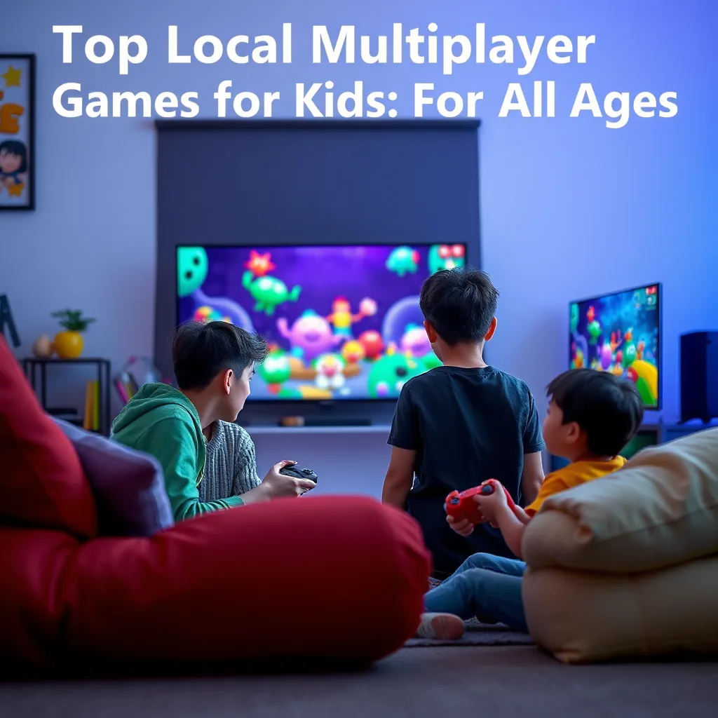 Top Local Multiplayer Games for Kids: Fun for All Ages : LevelUpTalk