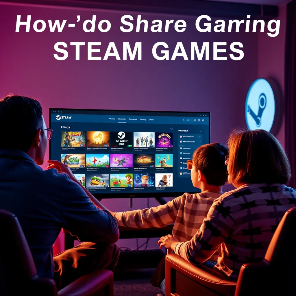 How to Share Steam Games with Specific Family Members : LevelUpTalk
