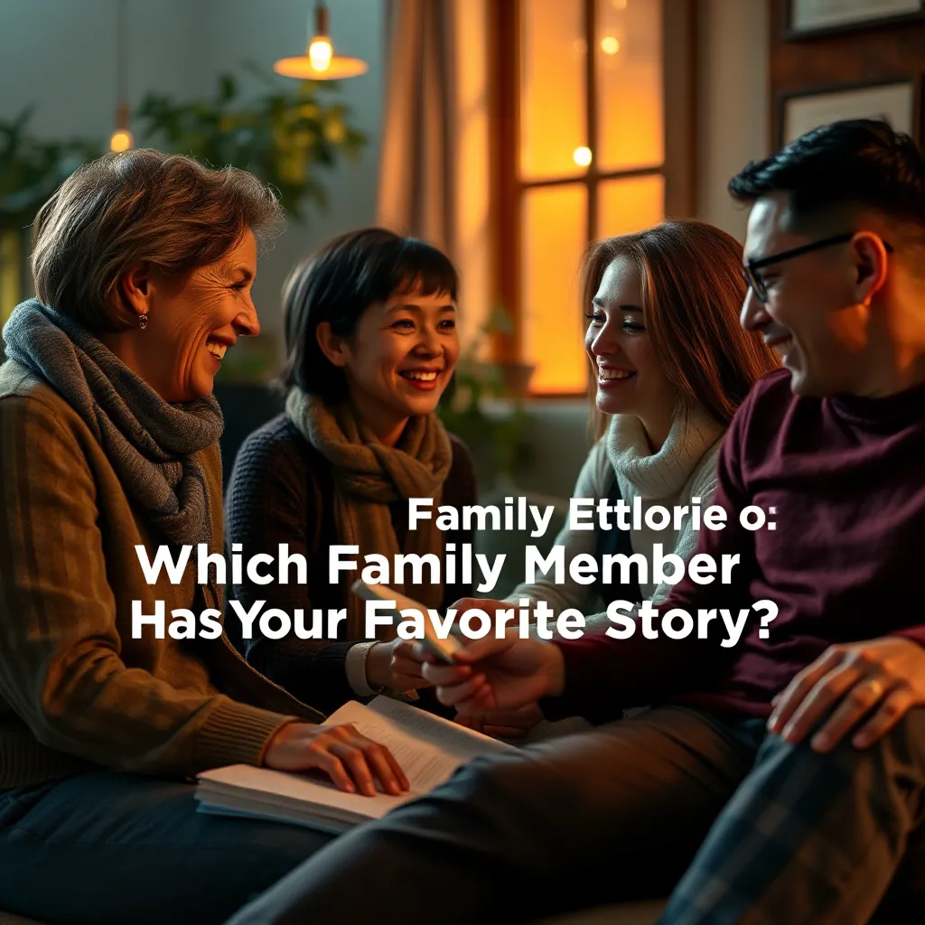 Which Family Member Has Your Favorite Story? : LevelUpTalk