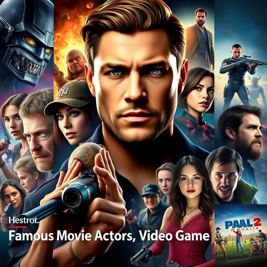 Famous Movie Actors Transitioning to Video Game Roles : LevelUpTalk