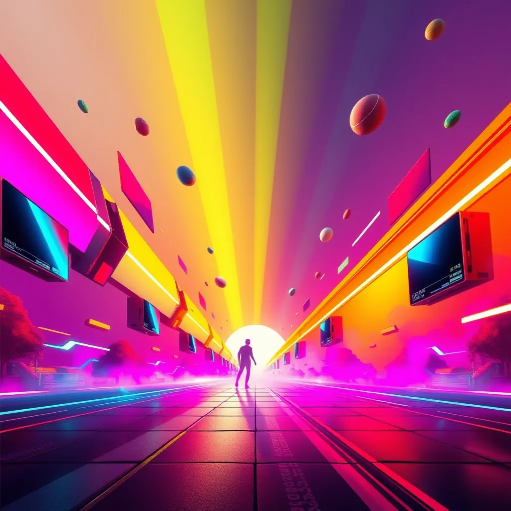 Fan Art Features Marathon Color Palette in New Piece : LevelUpTalk