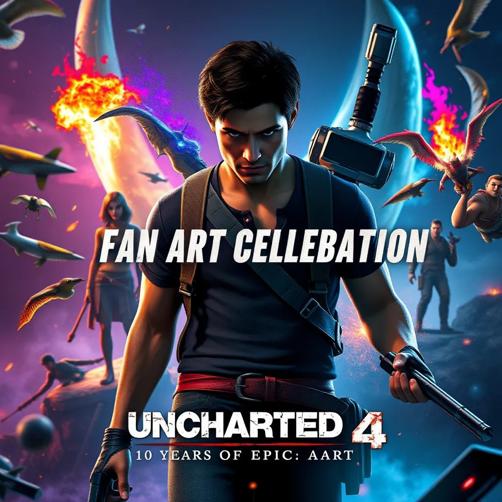 Uncharted 4: Celebrating 10 Years of Epic Fan Art : LevelUpTalk
