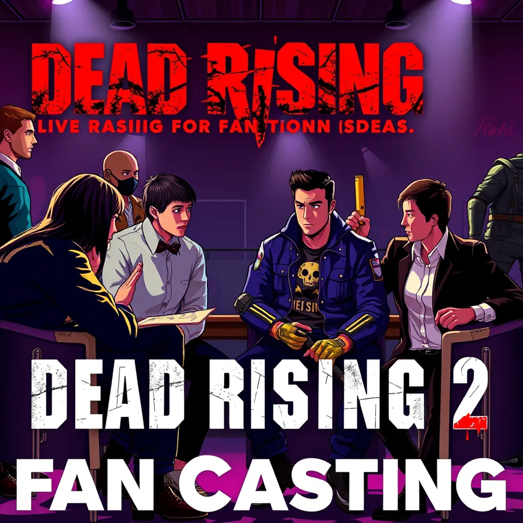 Dead Rising 2 Fan Casting: Live Action Series Ideas : LevelUpTalk