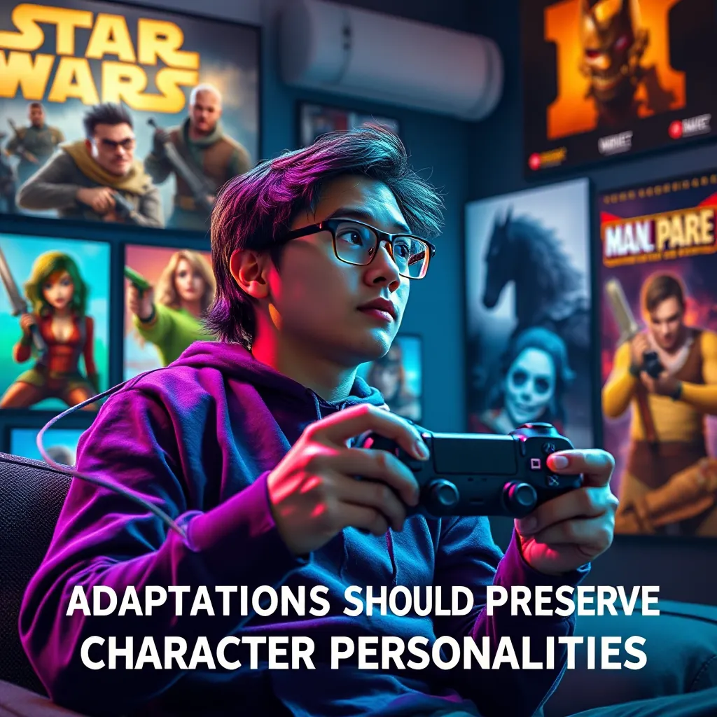 Adaptations Should Preserve Character Personalities : LevelUpTalk