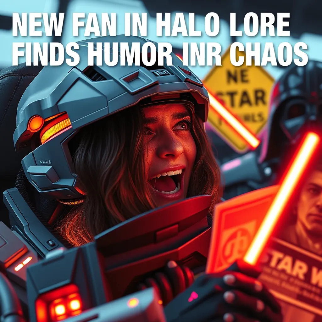 New Fan in Halo Lore Finds Humor in Chaos : LevelUpTalk
