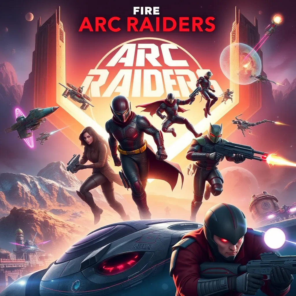 Captivating Arc Raiders Fan-Made Poster Revealed : LevelUpTalk