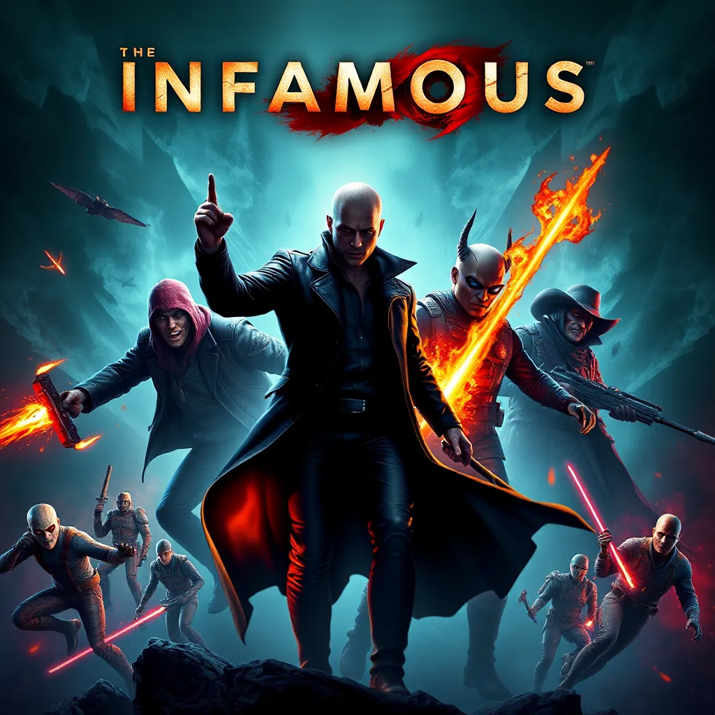 Creative Covers for Infamous Games Remaster Project : LevelUpTalk