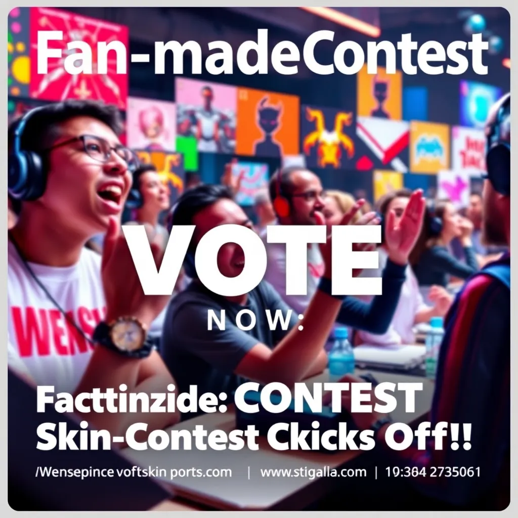 Vote Now: Exciting Fan-made Skin Contest Kicks Off! : LevelUpTalk