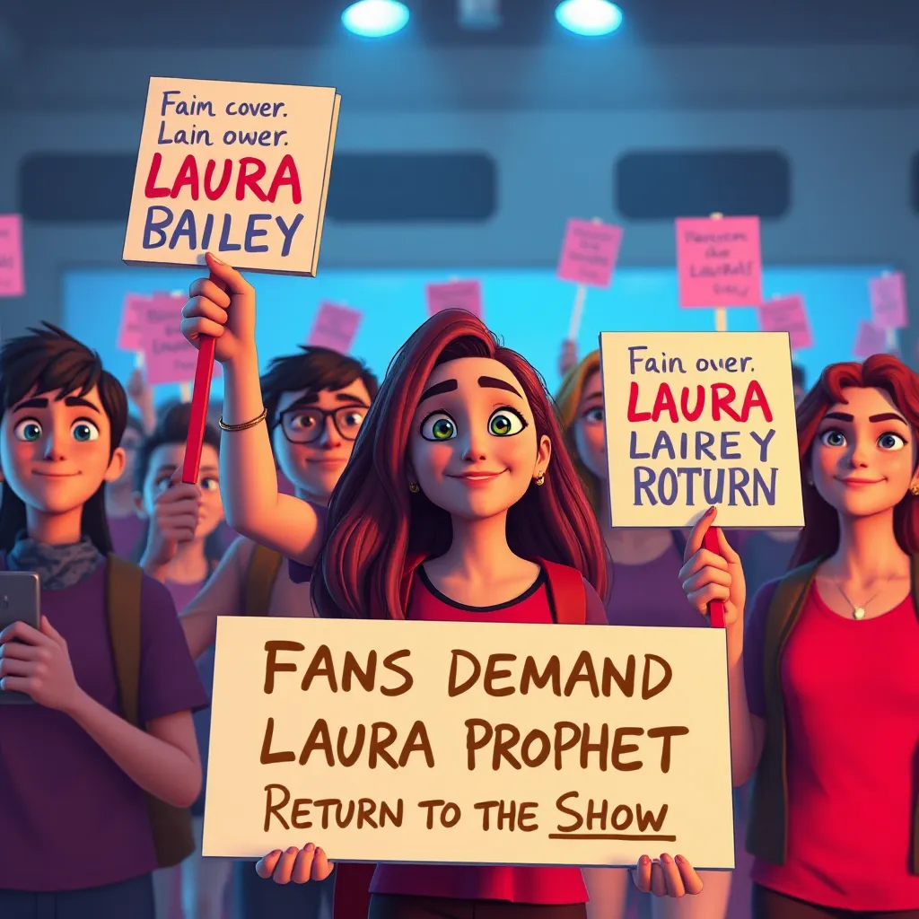 Fans Demand Laura Bailey's Return to the Show : LevelUpTalk