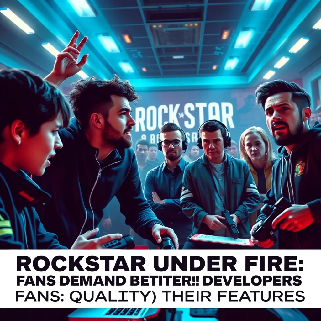 Rockstar Under Fire: Fans Demand Better from Developers : LevelUpTalk