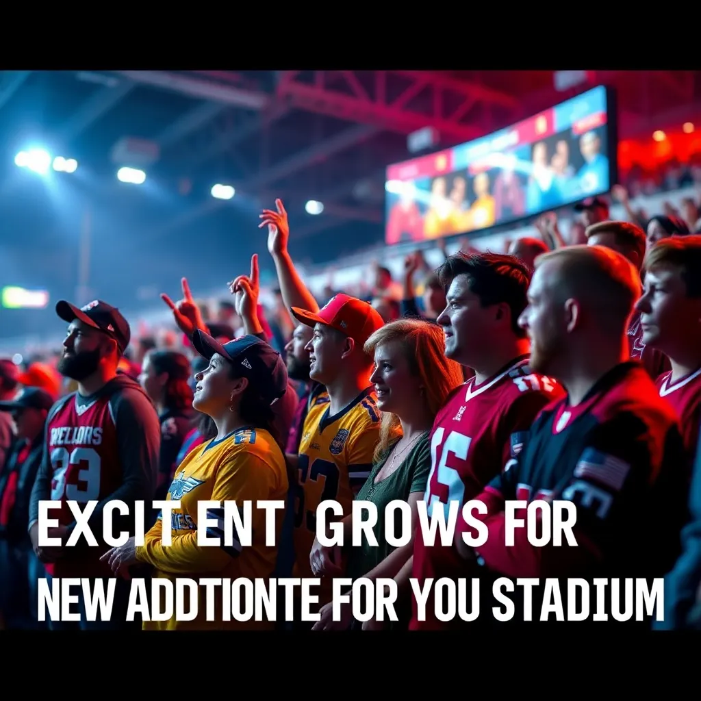 Excitement Grows for New Addition to Stadium Roster : LevelUpTalk