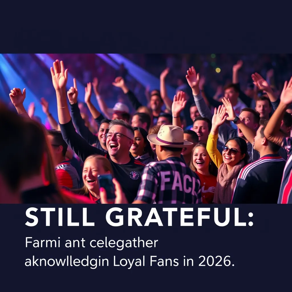 Still Grateful: Acknowledging Loyal Fans in 2026 : LevelUpTalk
