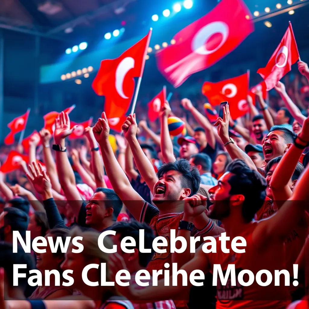 Fans Celebrate a Joyful Moment: Cheered to the Moon! : LevelUpTalk