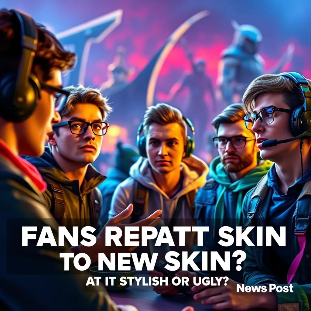 Fans Split on New Skin: Is It Stylish or Ugly? : LevelUpTalk