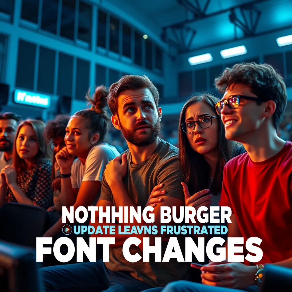 Nothing Burger Update Leaves Fans Frustrated Over Font Changes ...