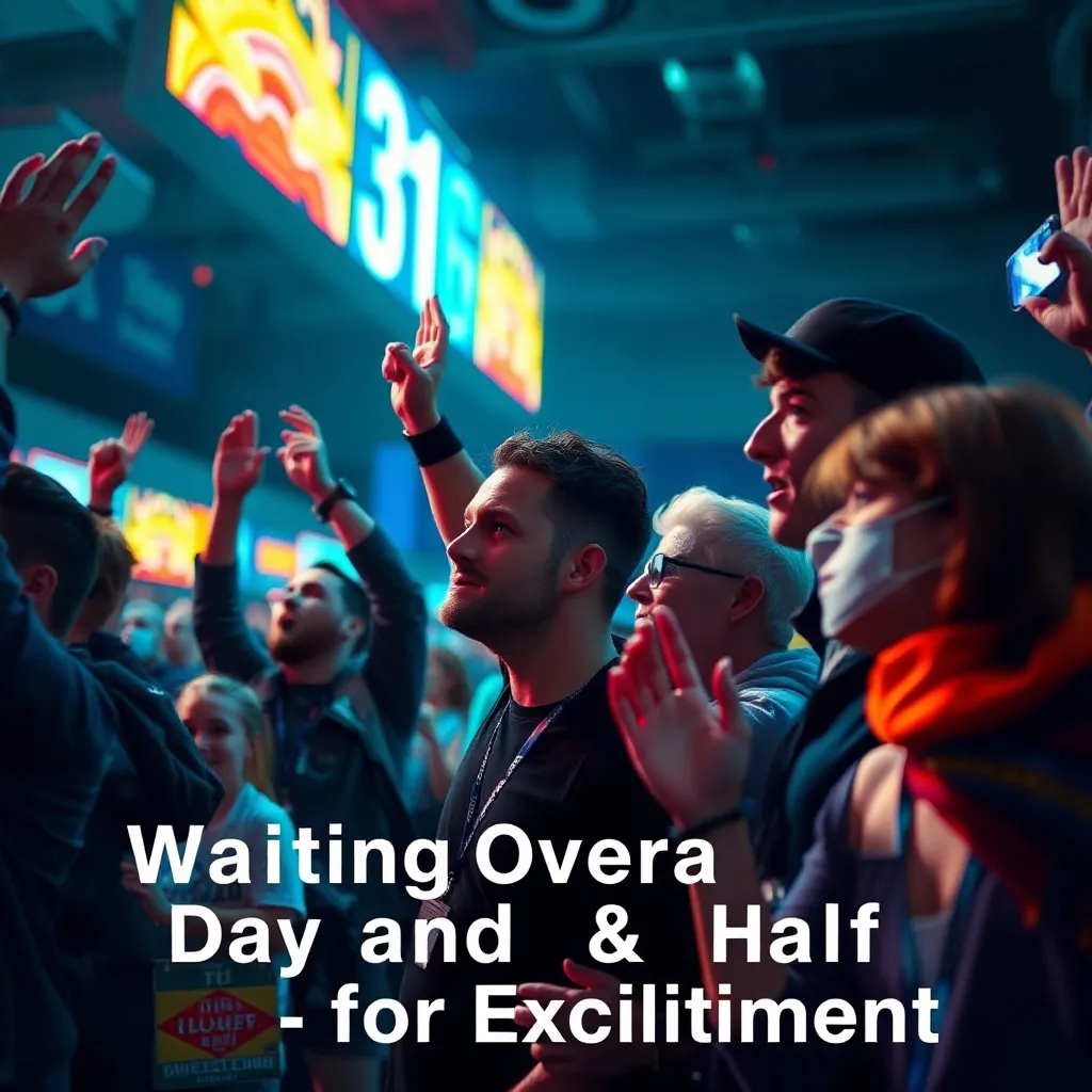 Waiting Over a Day and a Half for Excitement : LevelUpTalk