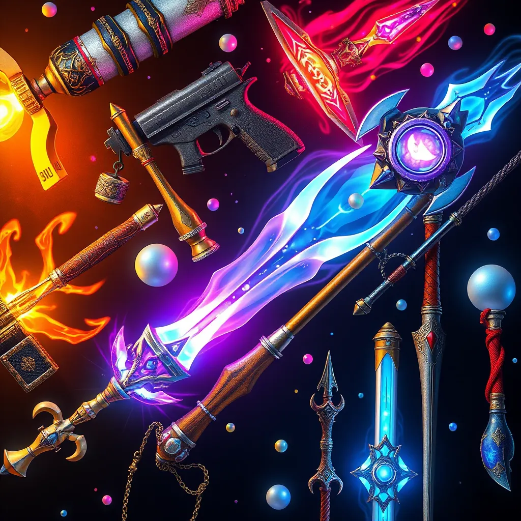 Exploring New Weapon Types Beyond Guns in Gameplay : LevelUpTalk