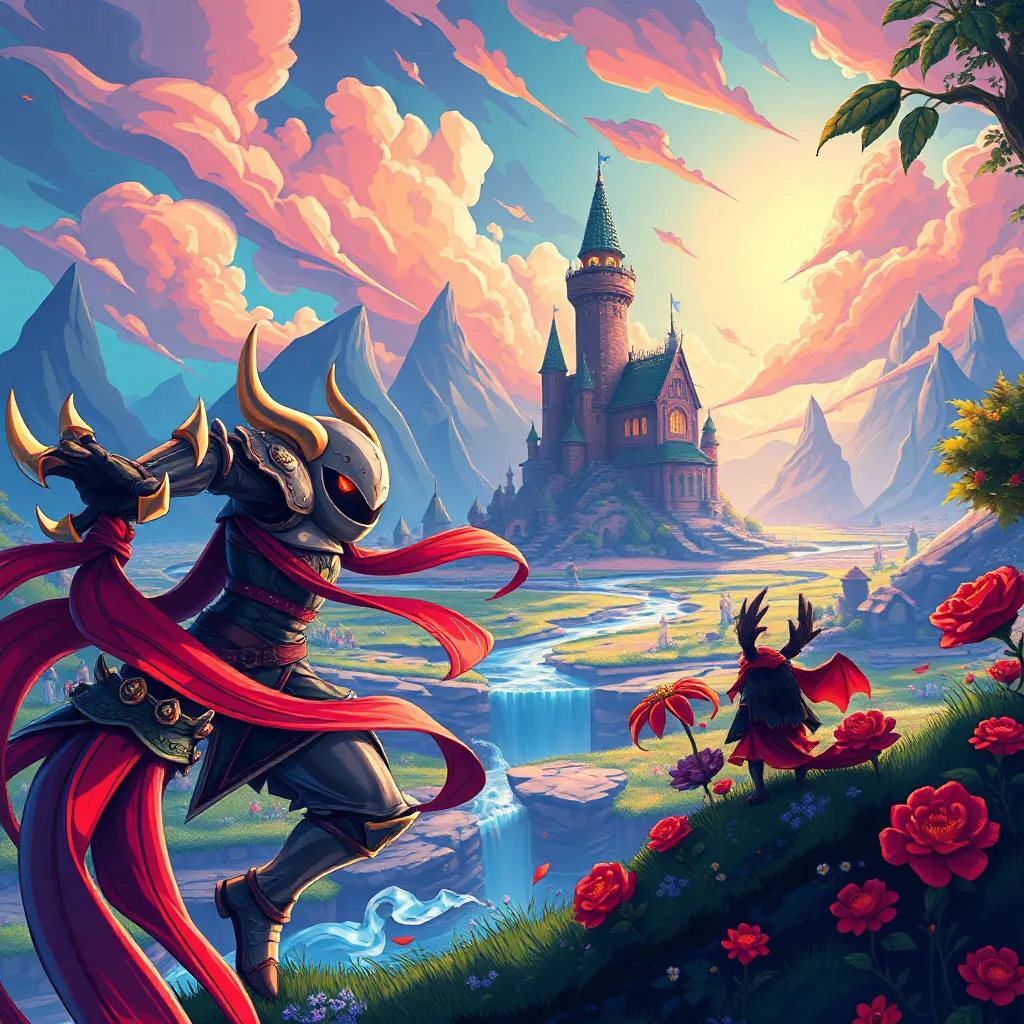 Top Games with Stunning Art Styles like Hollow Knight : LevelUpTalk