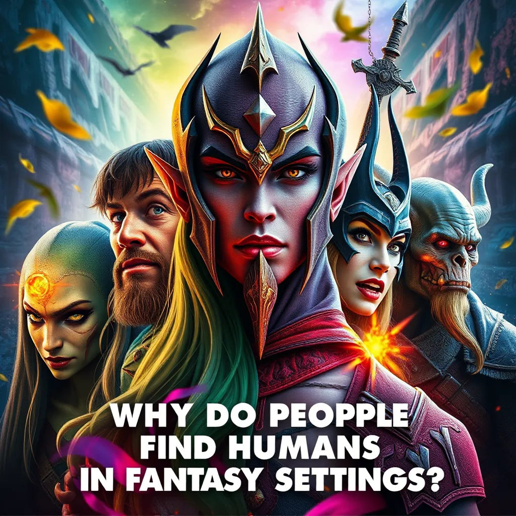 Why Do People Find Humans Boring in Fantasy Settings? : LevelUpTalk
