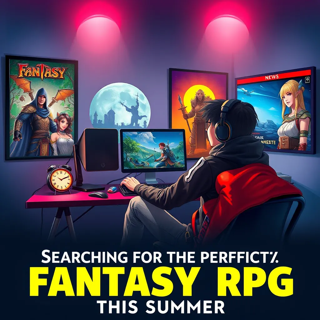 Searching for the Perfect Fantasy RPG This Summer : LevelUpTalk