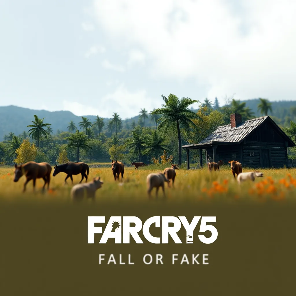 Is This Screenshot from Far Cry 5 Real or Fake? : LevelUpTalk