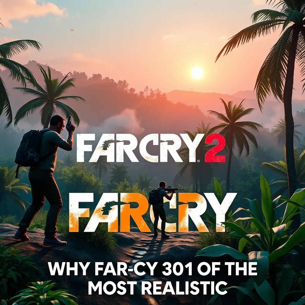 Why Far Cry 2 Stands Out as the Most Realistic Game : LevelUpTalk