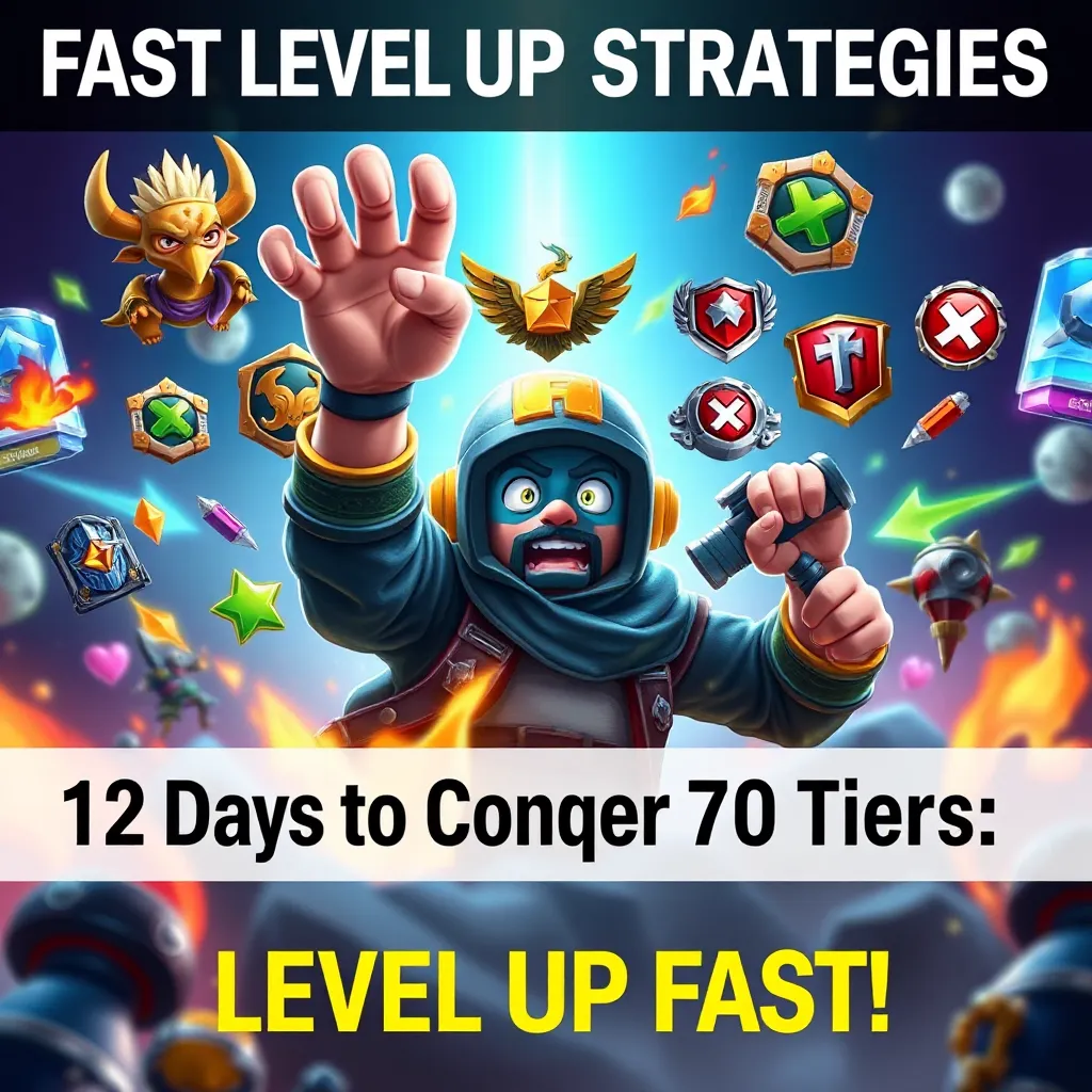 12 Days to Conquer 70 Tiers: Level Up Fast! : LevelUpTalk