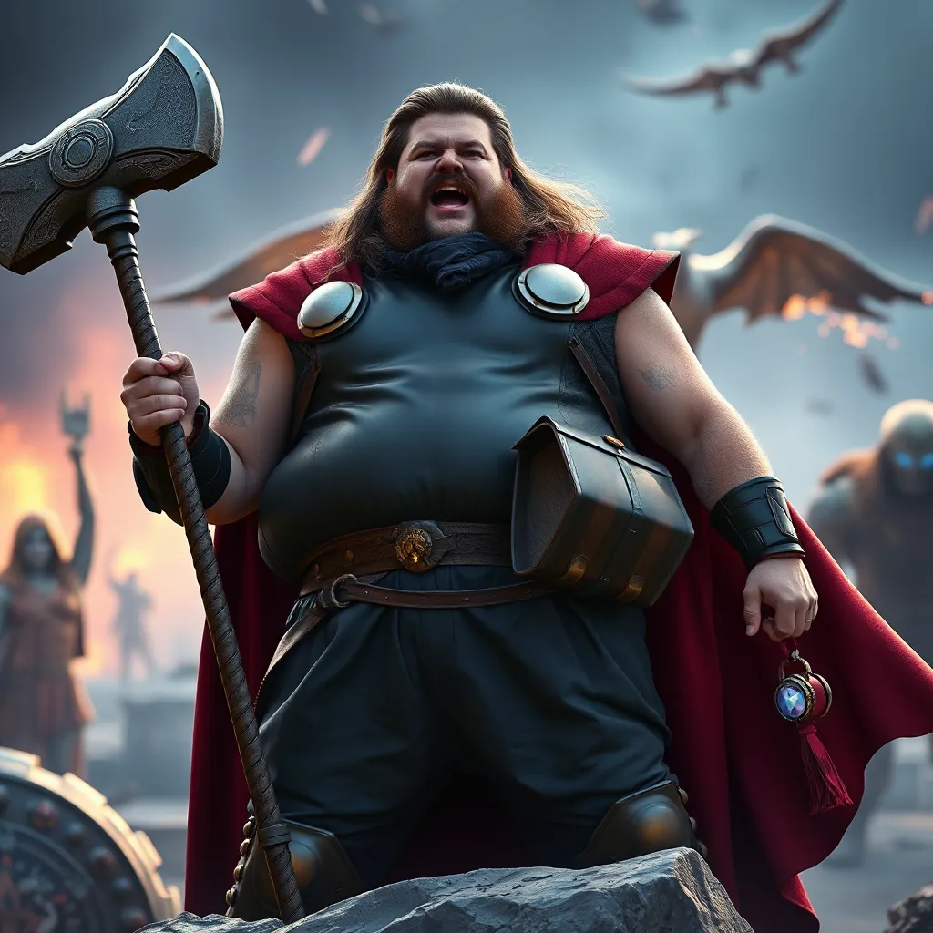 Fat Thor's Irony: The Mythology Behind the Look : LevelUpTalk
