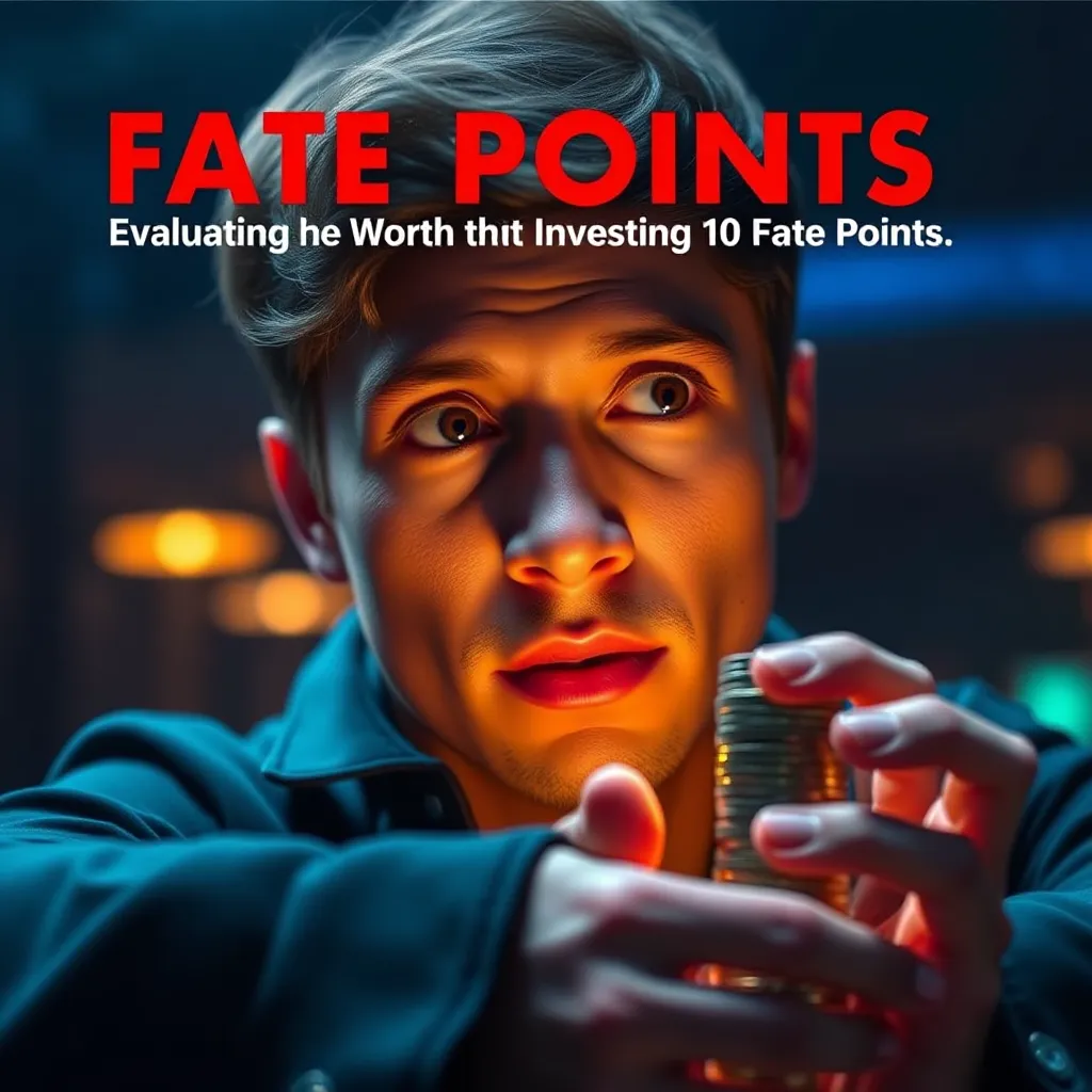 Evaluating the Worth of Investing 10 Fate Points : LevelUpTalk