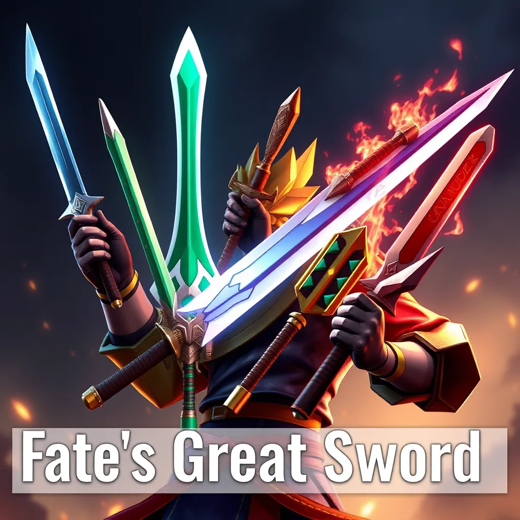 Best Weapon Combos Like Fate's Great Sword for Builds : LevelUpTalk