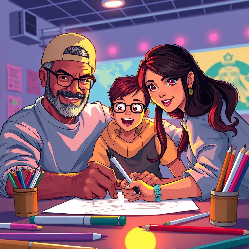 Celebrating Father/Daughter Duos Through Fanart : LevelUpTalk